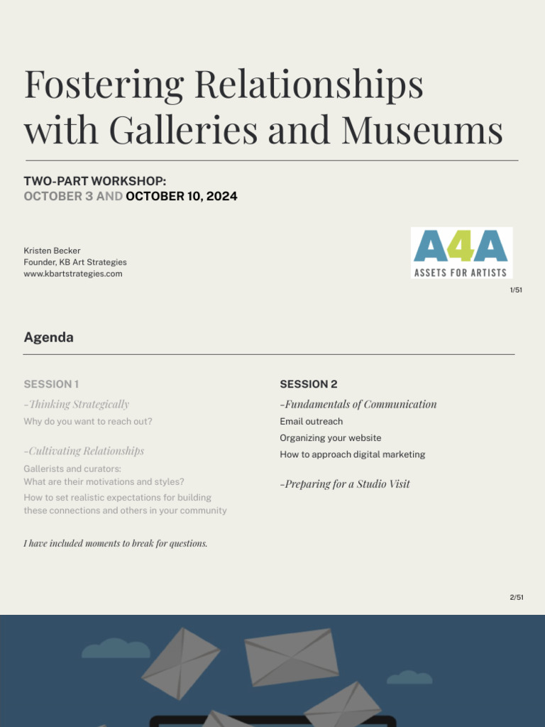 KB Art Strategies, A4A Session 2, Oct 2024 | PDF