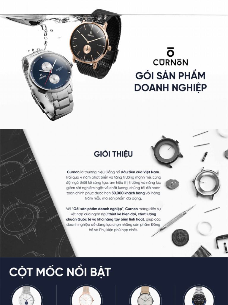 Curnon Watch Corporate Gifts Guide 2020 | PDF