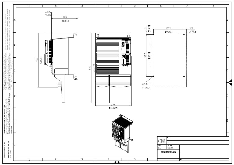 2D Dimension WithFrame Fr | PDF