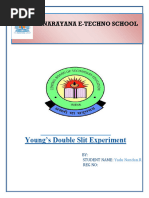 YDSE Derivation and Interference Patterns | PDF