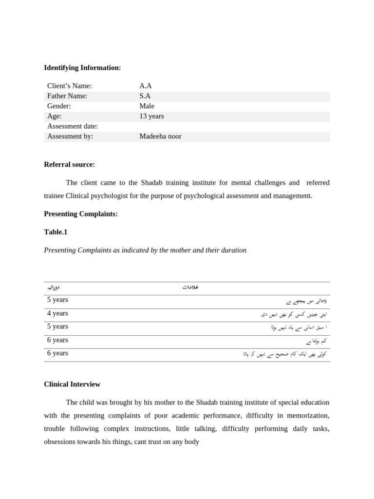 IEP+ Management plan | PDF | Prenatal Development | Attachment Theory