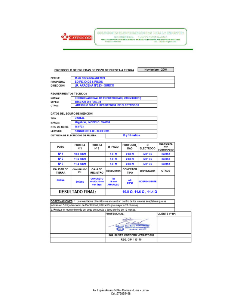 Poza A Trra | PDF | Ingenieria Eléctrica | Metrología