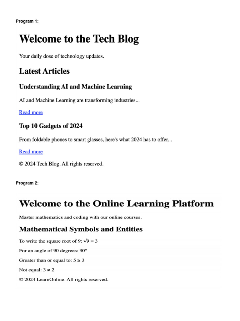 SEC Lab Programs Overview | PDF