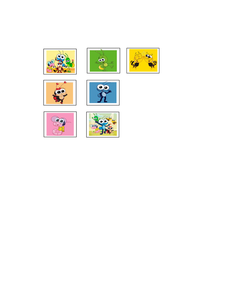 Economia de Fichas Bob Zoom Figuras | PDF