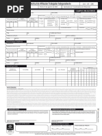 Formato de Afiliacion Cofrem | PDF | Bases de datos