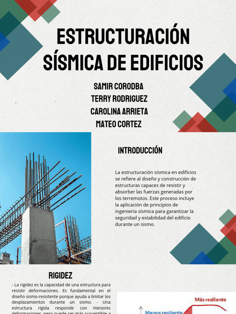 Estructuras G | PDF | Temblores | Rigidez