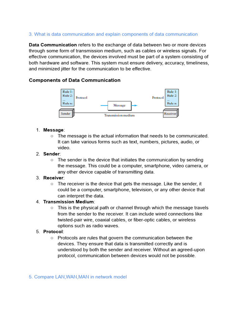CN ia1 | PDF | Computer Network | Internet Protocol Suite