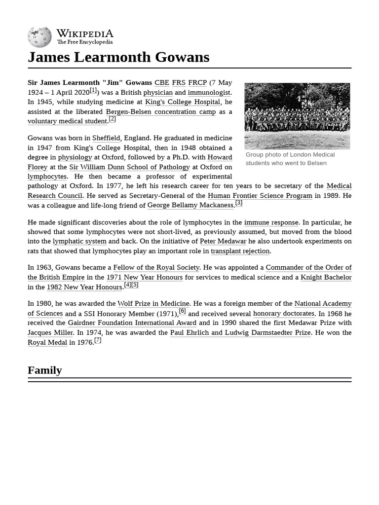 James_Learmonth_Gowans | PDF | Medicine | Medical Specialties