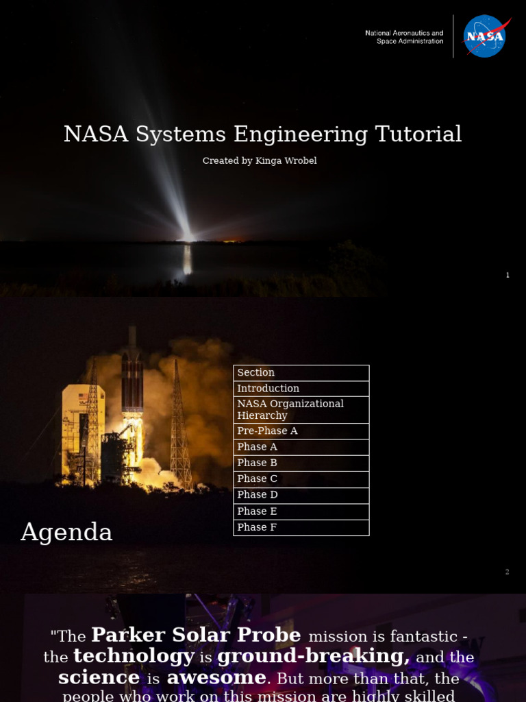 1 - NASA Systems Engineering Tutorial - Introduction Module | PDF ... 1 - NASA Systems Engineering Tutorial - Introduction Module | PDF ...