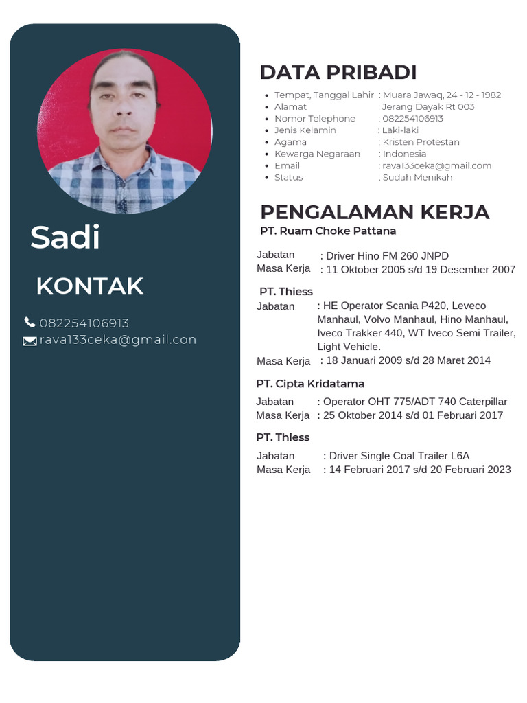 Hijau Putih Minimalis Lulusan Baru Resume.pdf | PDF