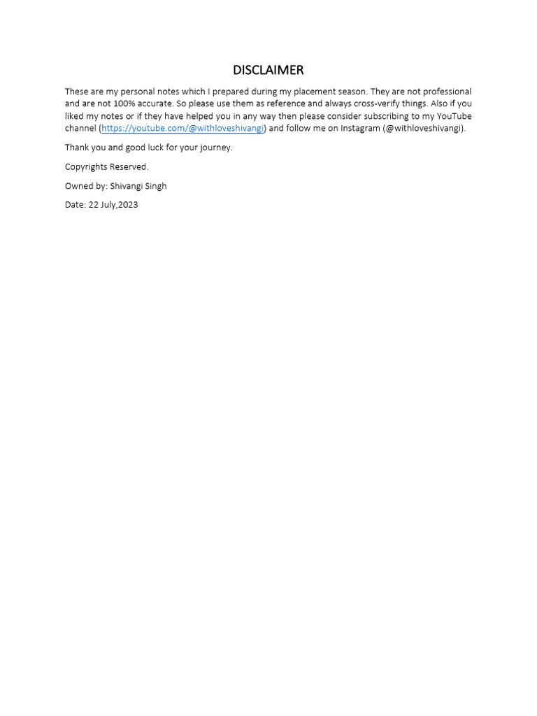 Aptitude Notes | PDF
