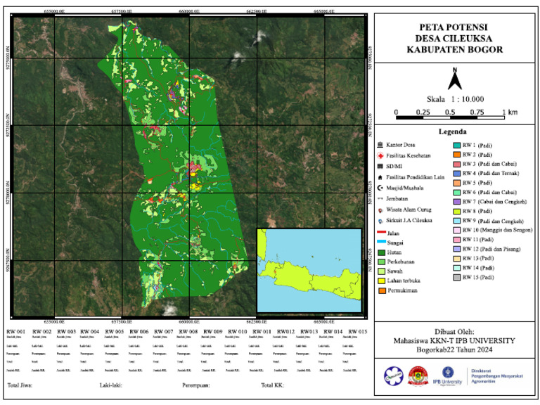 Peta Potensi Desa 1,5x2 M | PDF