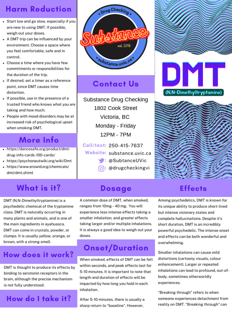 DMT Pamphlet | PDF | Psychedelic Drugs | Psychoactive Drugs