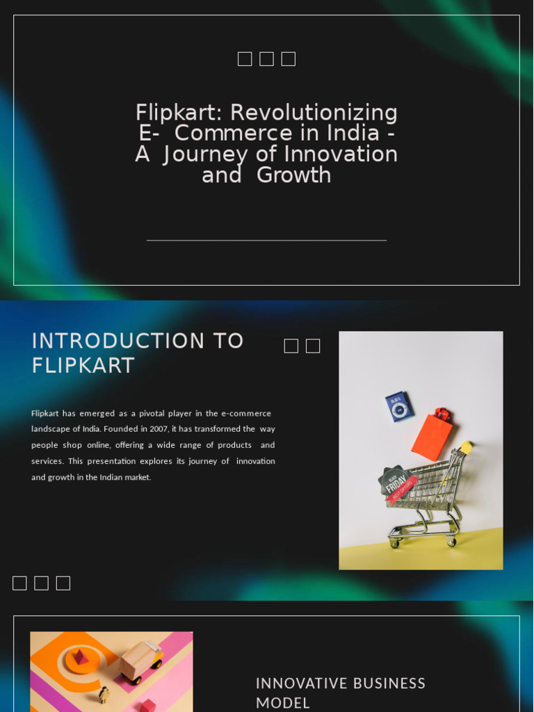 Slidesgo Flipkart Revolutionizing e Commerce in India A Journey of ...