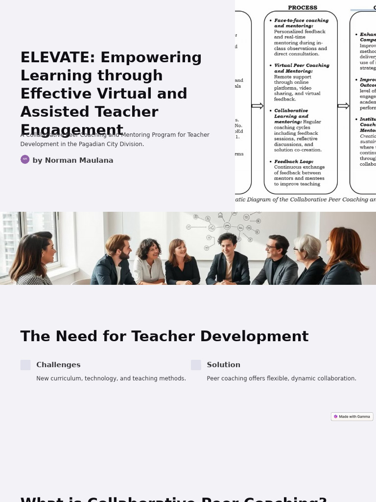 ELEVATE Empowering Learning Through Effective Virtual and Assisted ...