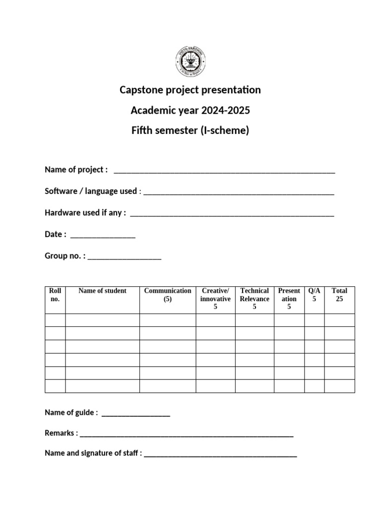 Capstone Project Presentation | PDF