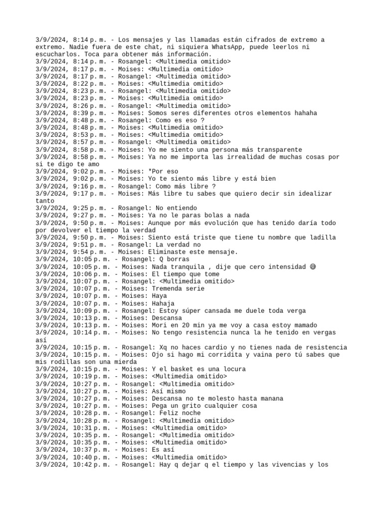 Chat de WhatsApp Con Loca | PDF