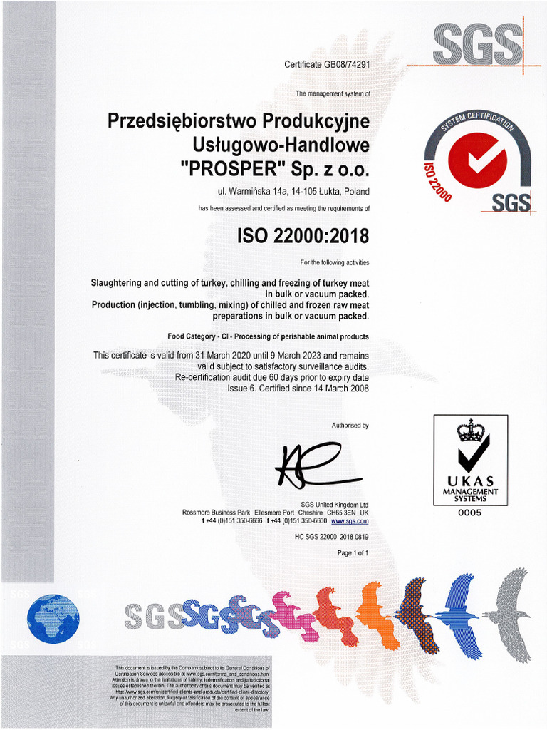 SGS 2018 | PDF