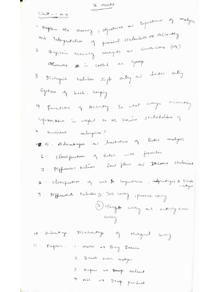 16 marks | PDF 16 marks | PDF