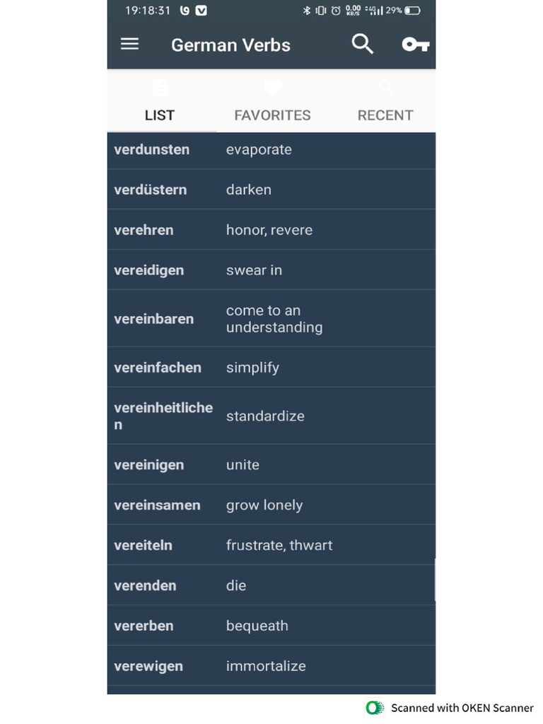 German Advance Verbs New Doc 12-13-2024 21.27 | PDF