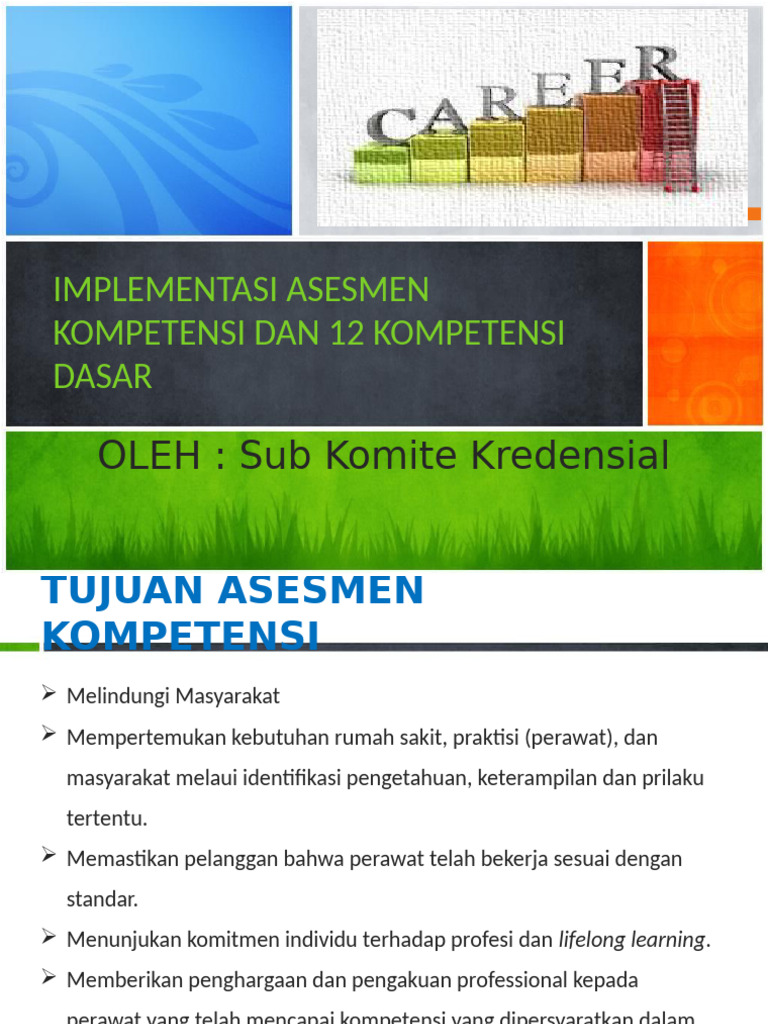 IMPLEMENTASI ASESMEN DAN 12 KOMPETENSI DASAR | PDF