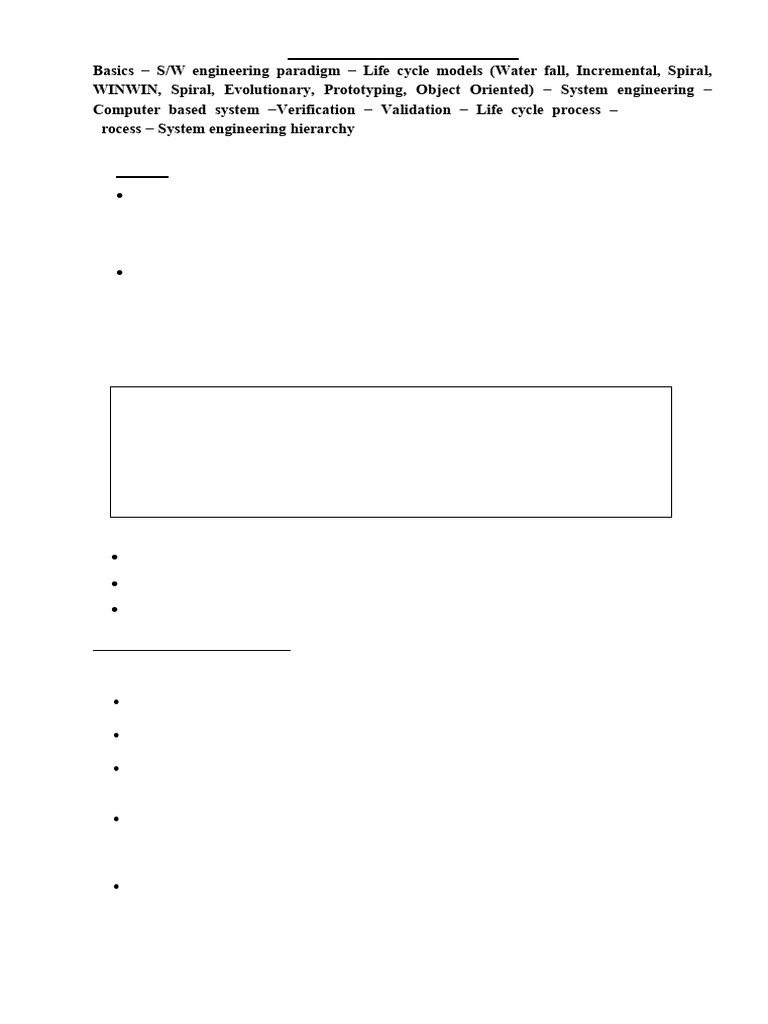 Unit 1 Pdf Software Development Process Software Prototyping 3302