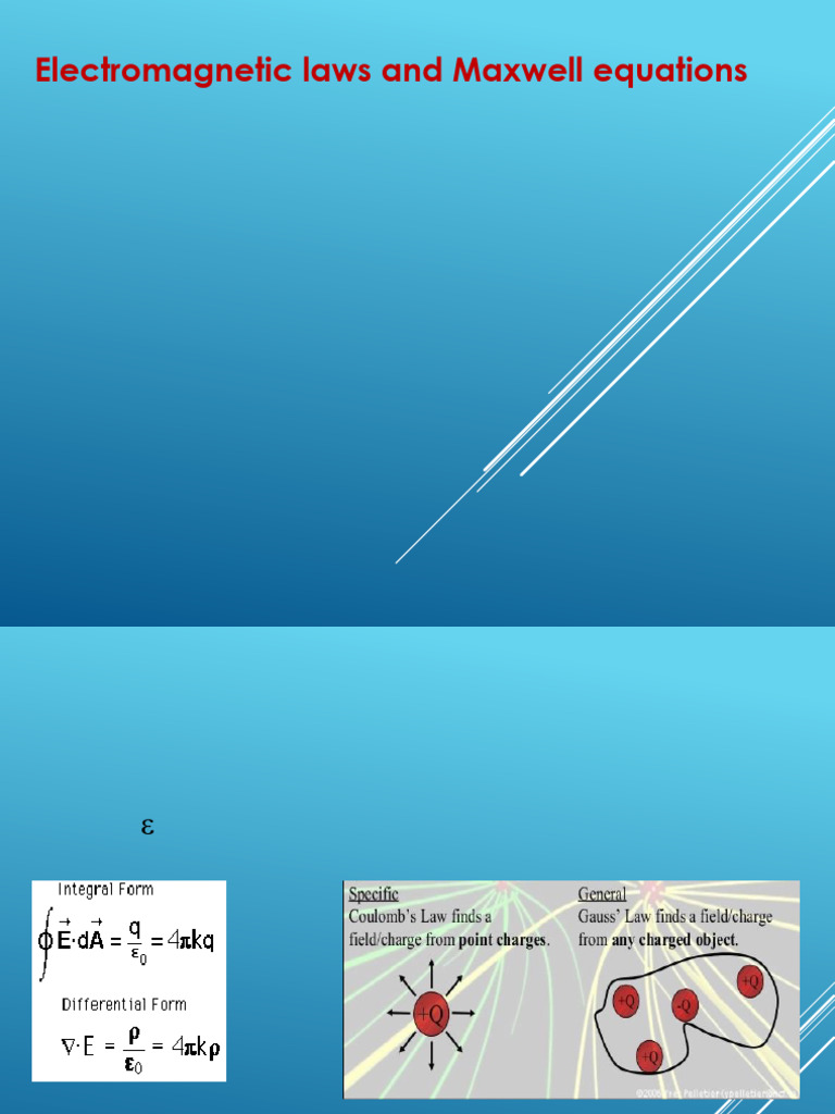 Maxwell's Equations and EM Wave Theory | PDF
