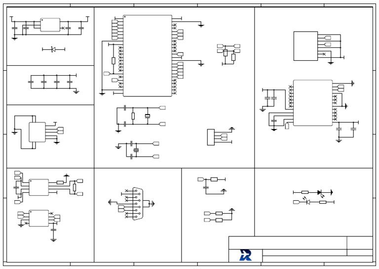 AHRS Module Circuit Diagram | PDF | Physical Layer Protocols | Computer ...