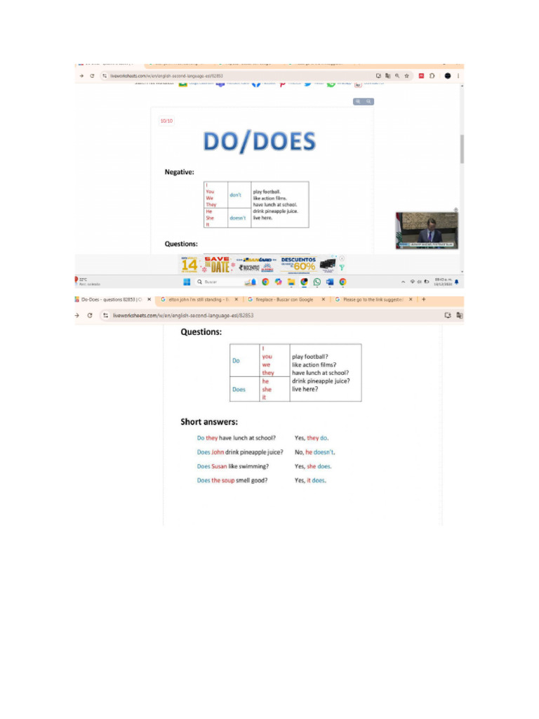 Do-Does - questions | PDF