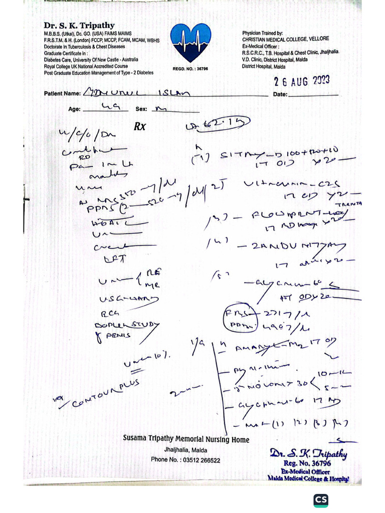 DR Prescription | PDF