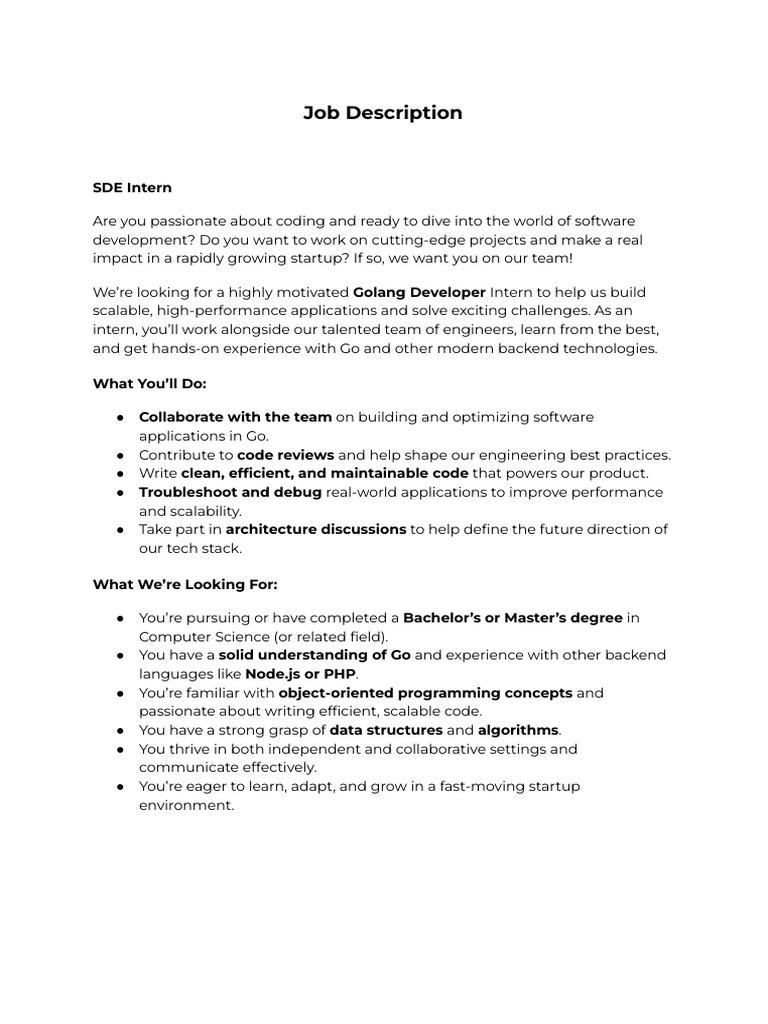 SDE Intern (2) (1) | PDF