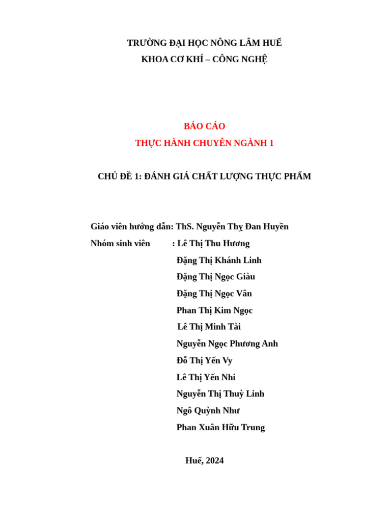 Báo Cáo C M Quan | PDF