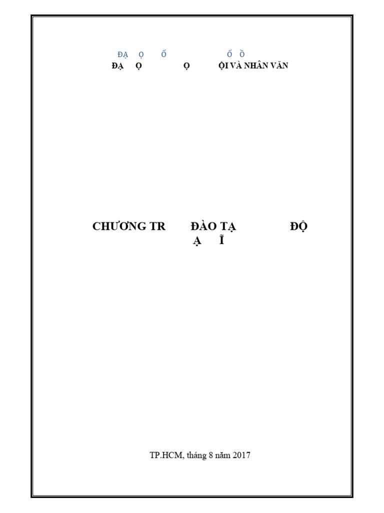THAC SY 2017 Cập Nhật VHNN, QHQT, TLHLS, CTH | PDF
