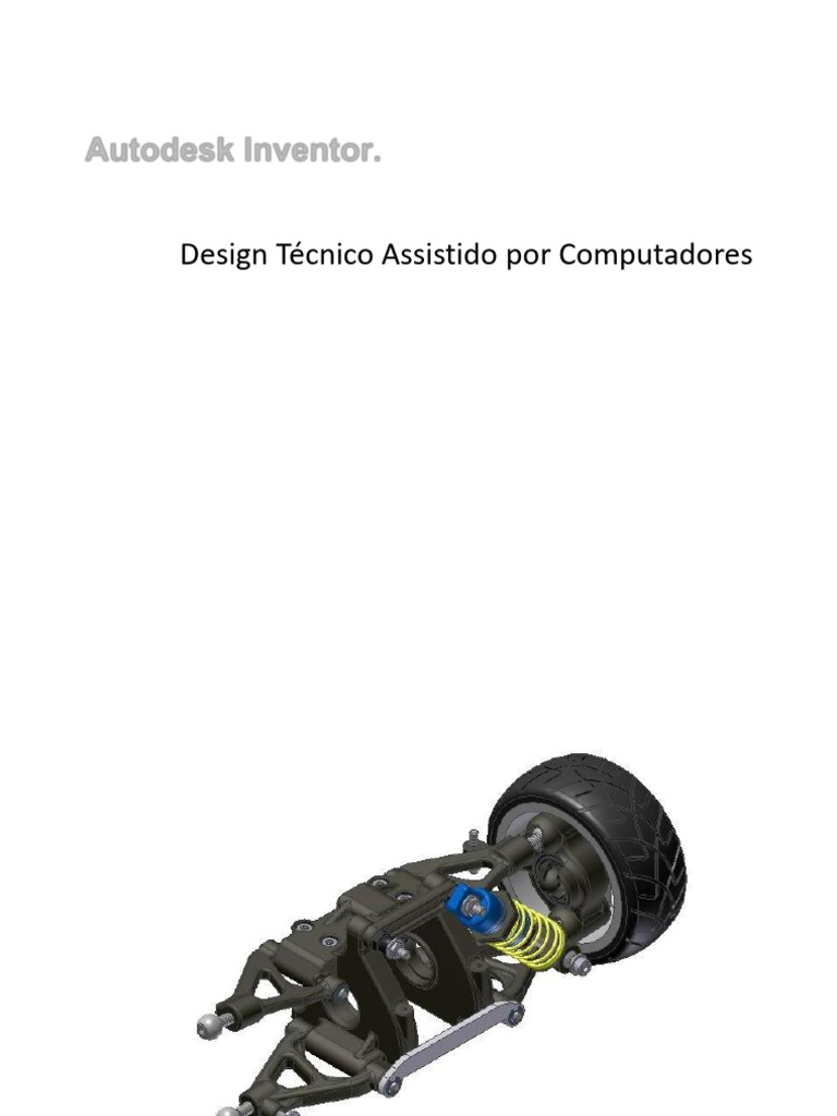 Aula # 1. Introduçâo Autodesk Inventor | PDF | Auto Cad | Autodesk
