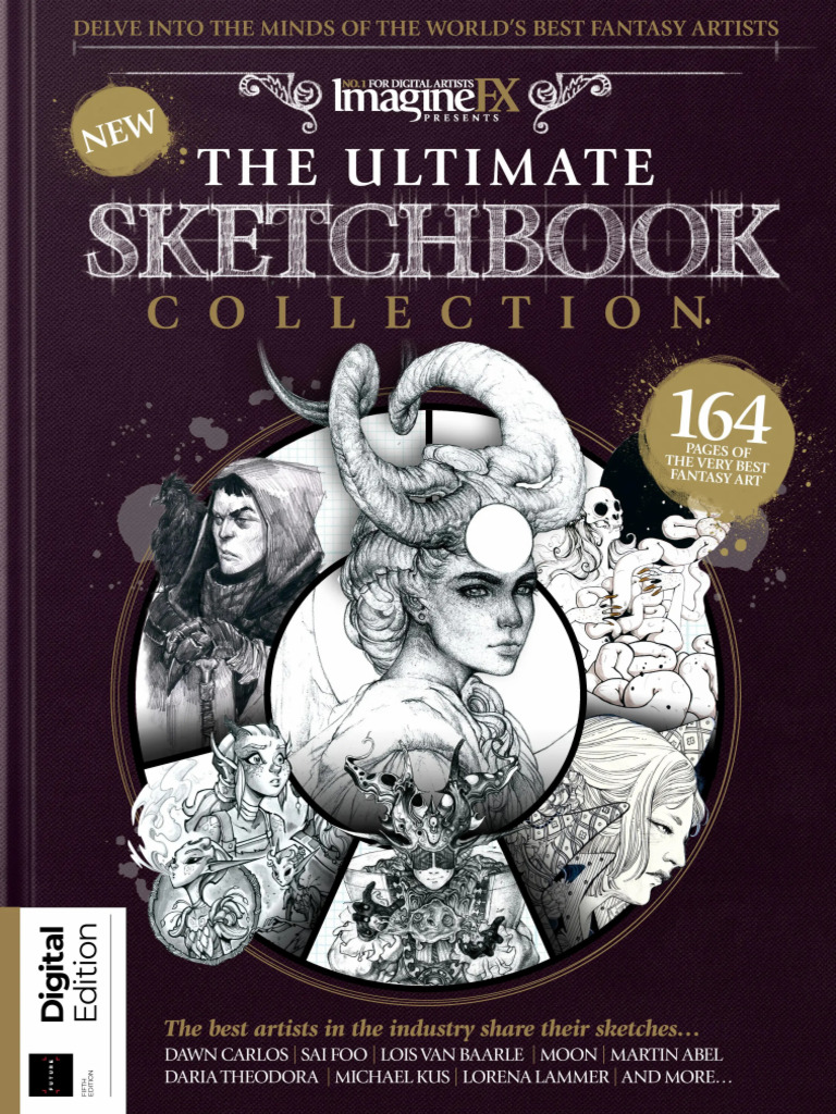 ImagineFX Presents - The Ultimate Sketchbook 5th Edition 2023 ...
