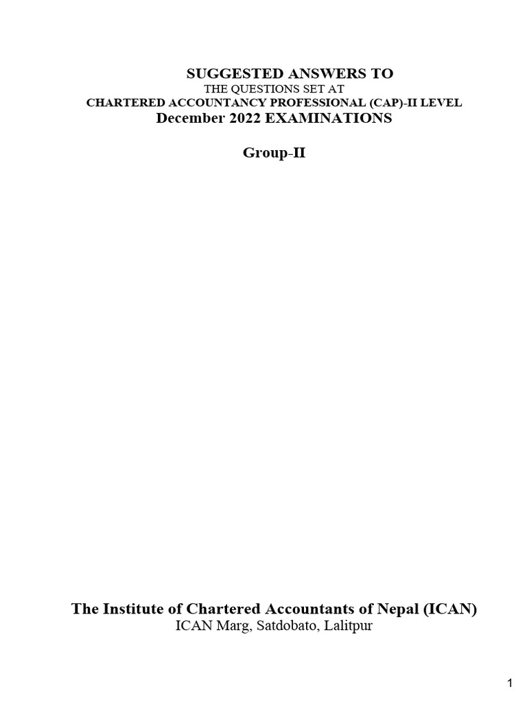 CAP 2 All Paper SA Compiliation 2009 To 2022 Small Size | PDF | Net ...