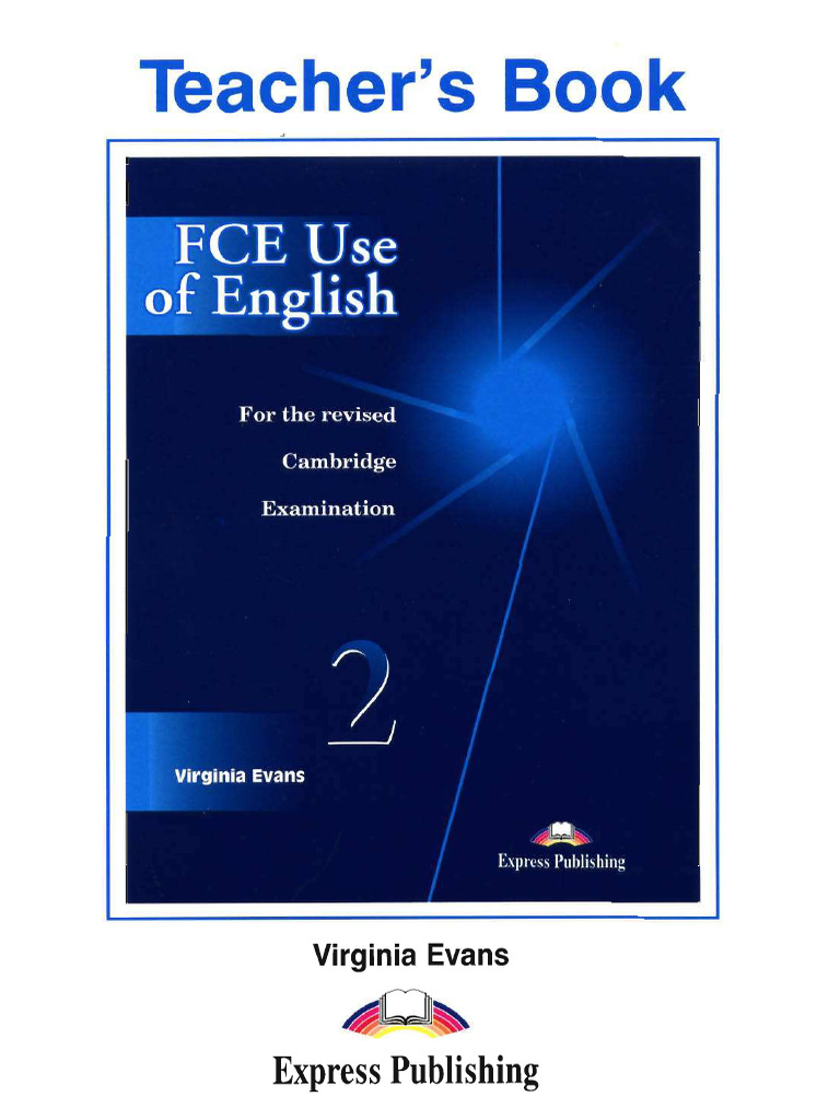 Fce Use of English 2 Teacher S Book | PDF