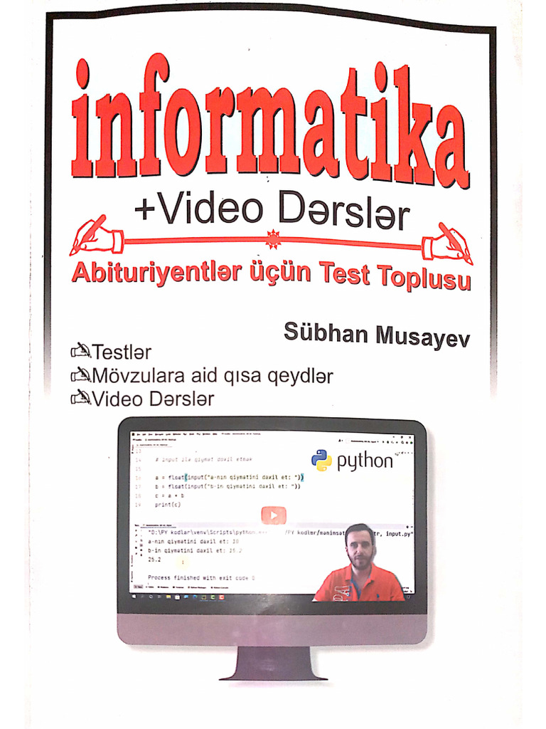 İnformatika Test Toplusu Sübhan Musayev | PDF
