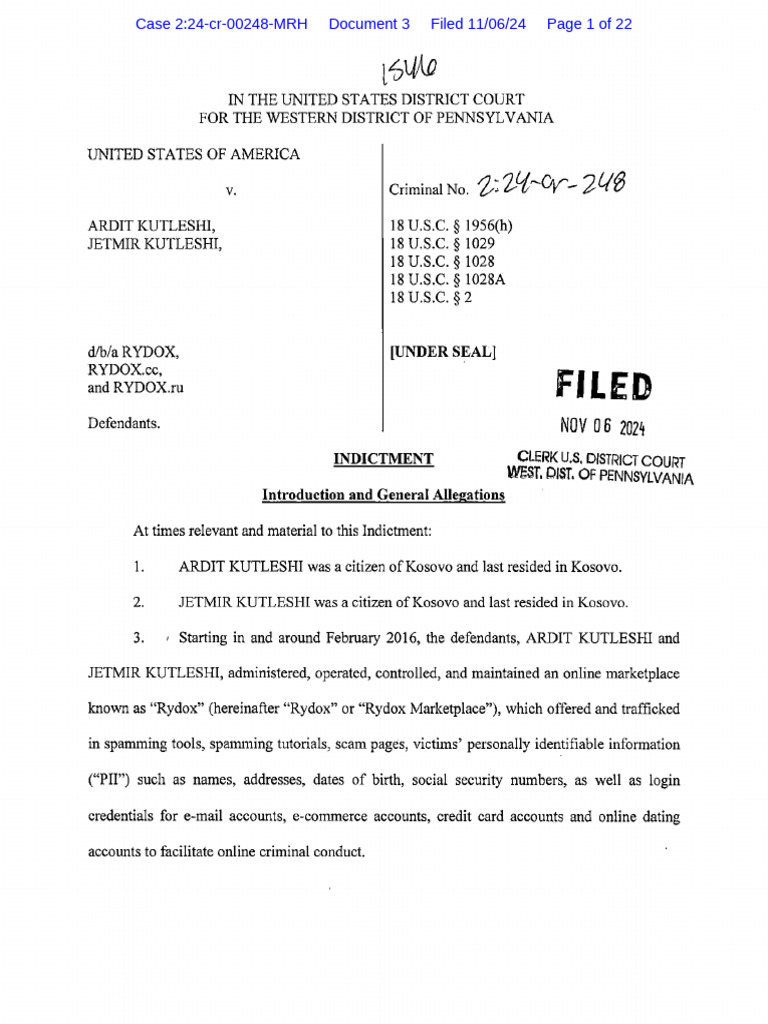 indictment | PDF