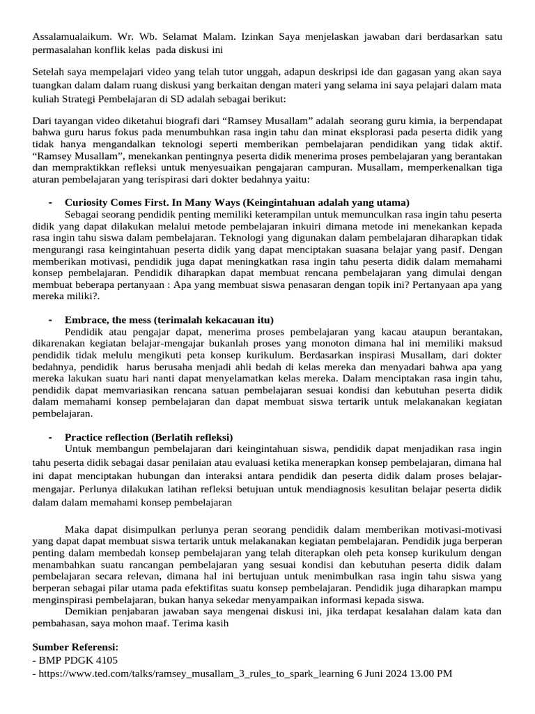 Tugas Diskusi Tuton Sesi 8 | PDF