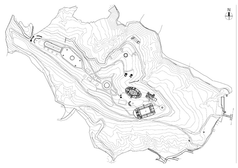 Only Masterplan Site Plan With Contour-Layout1_1 | PDF