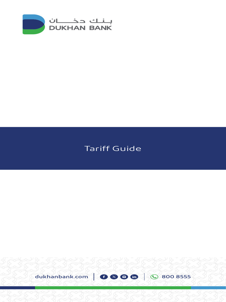 39-3 DB Tariff Guide Booklet en 20240610 | PDF | Debit Card | Cheque
