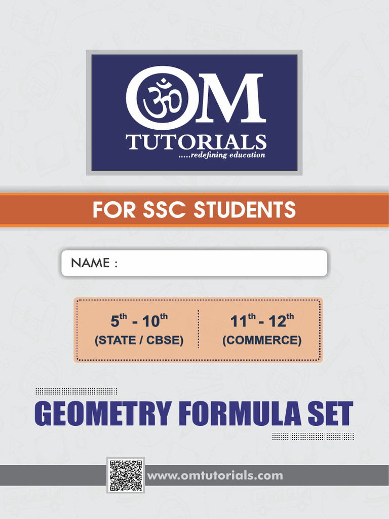Geometry Formula 24 - 030946 | PDF