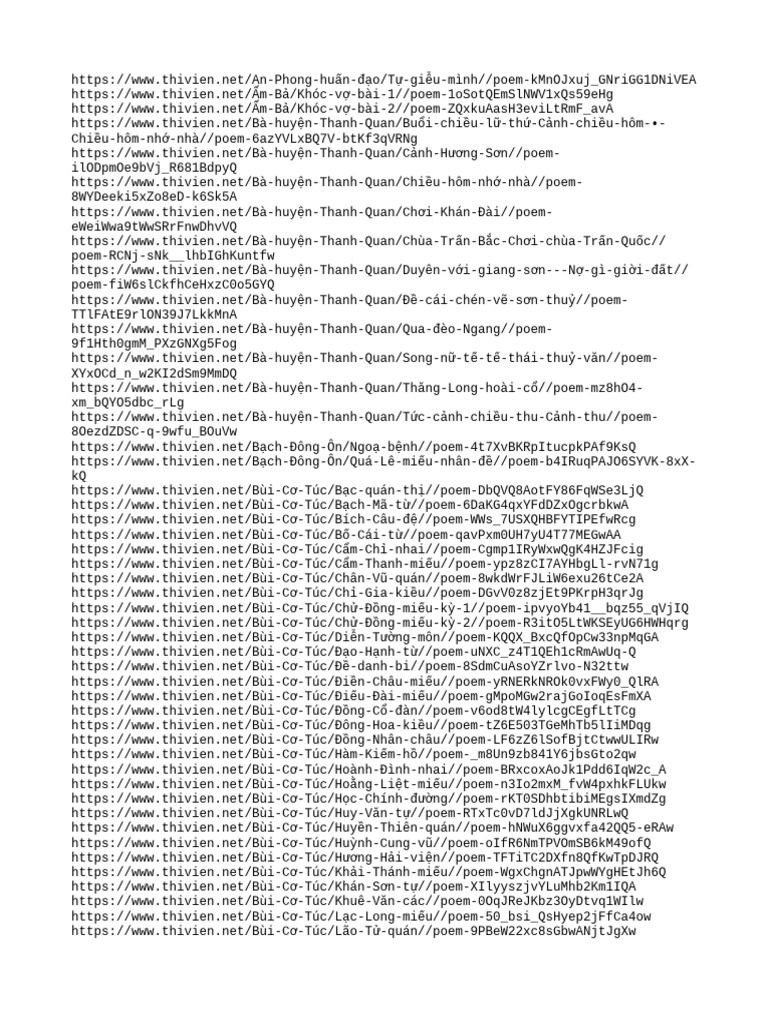 Poem Links | PDF