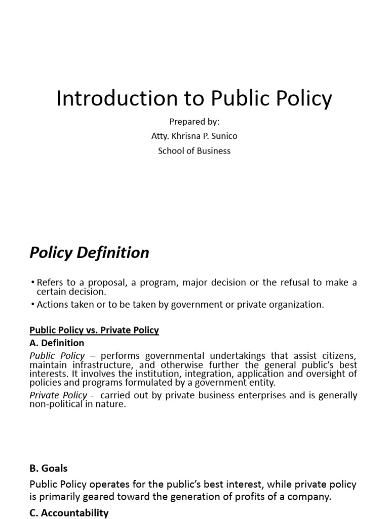 Introduction to Public Policy | PDF | Policy | United States Congress