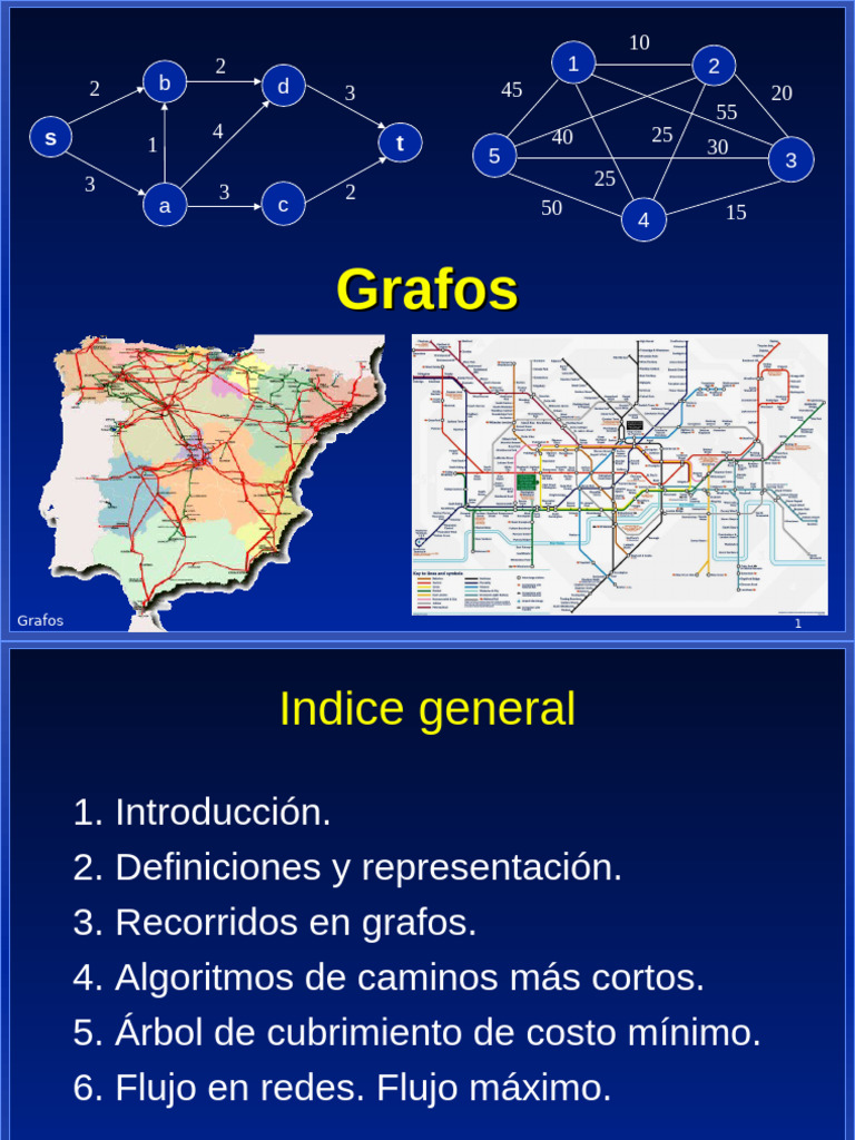 Tema Grafos | PDF | Teoría de grafos | Vértice (teoría de grafos)