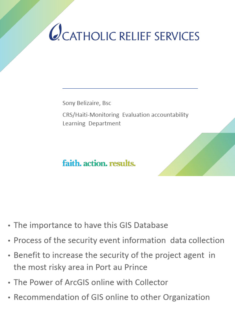 ESRI conference presentation _ SWH20150523 | PDF | Arc Gis | Computing