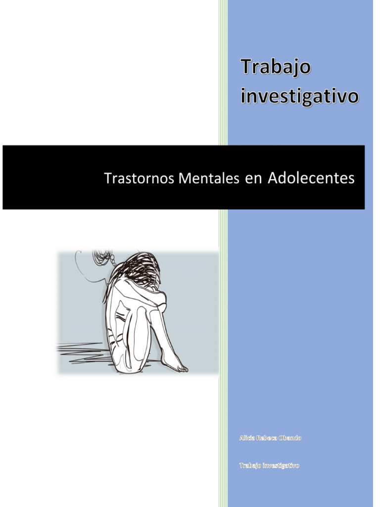 30 Documento | PDF | Trastorno mental | Desorden hiperactivo y deficit de atencion