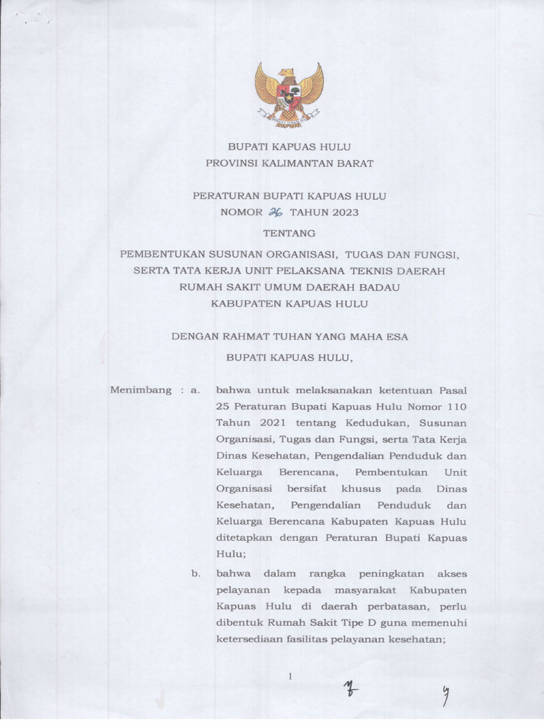 Rsud Badau | PDF