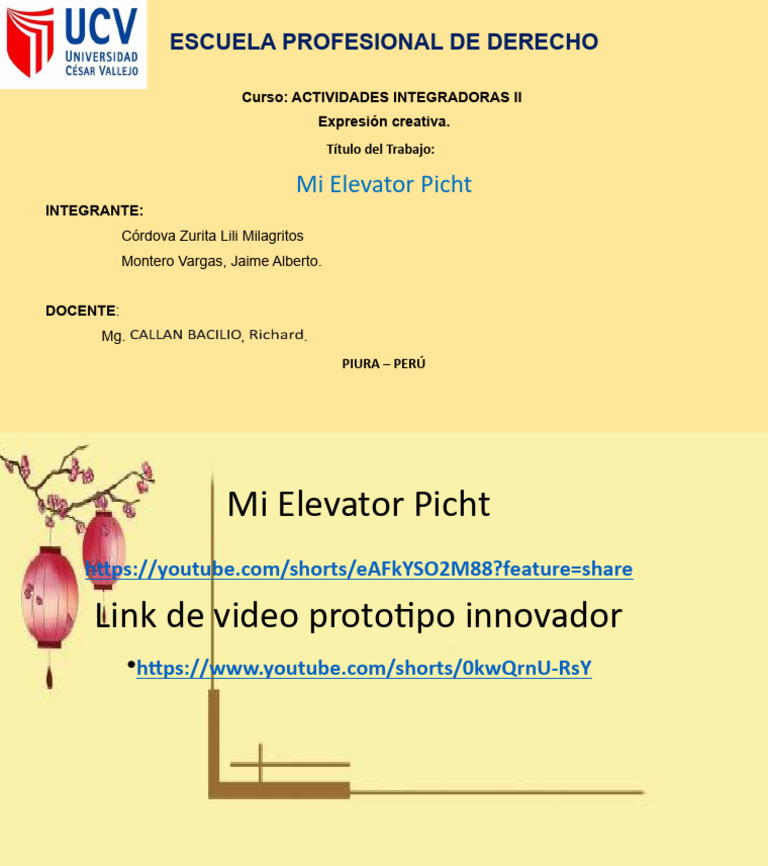 ELEVATOR PICHT 1 | PDF